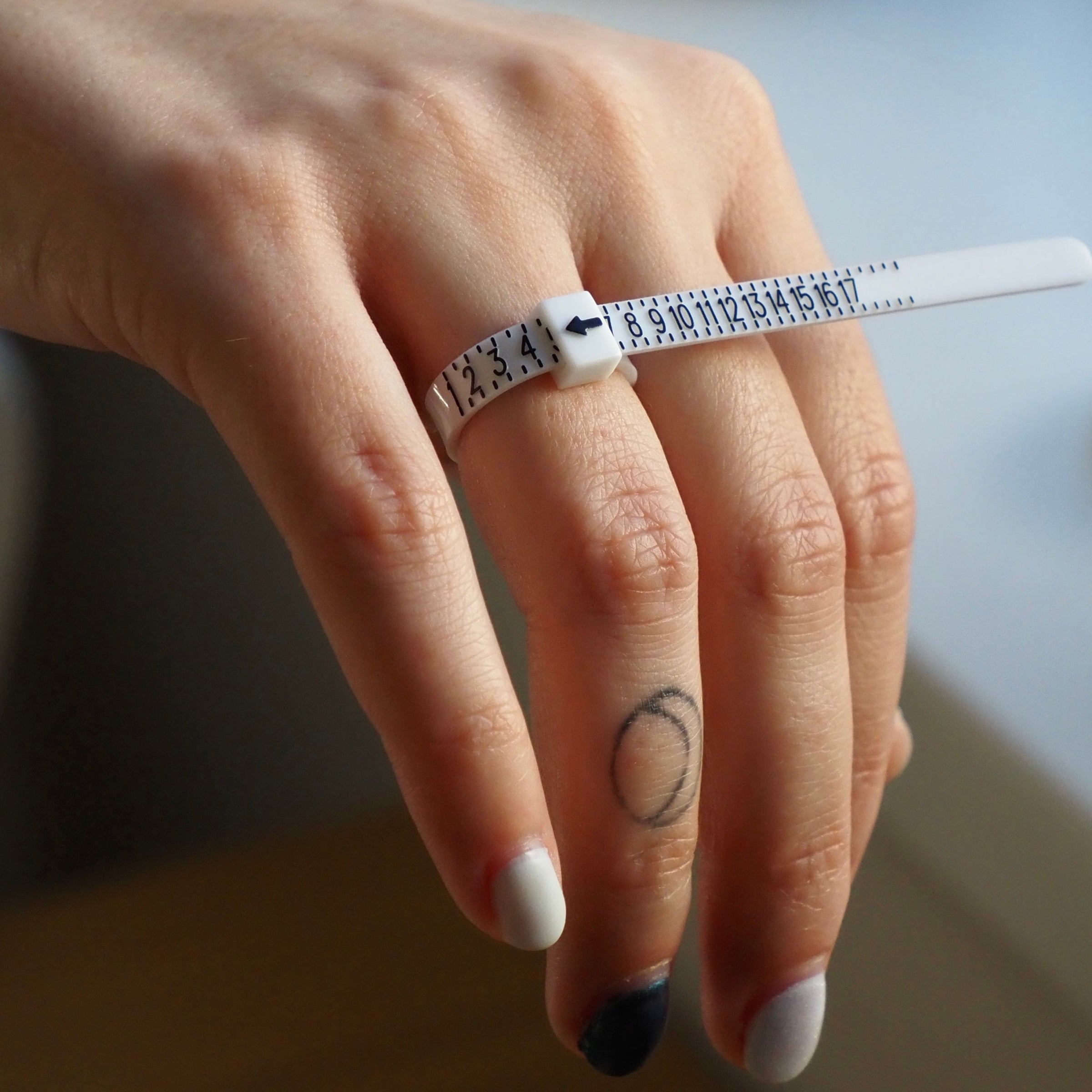 Ring Sizer and Chart